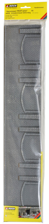 Noch 58059 - Arcade Wall Extra Long, 66.8 x 12.5cm (HO Scale ...