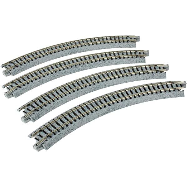 KA20-170 - Unitrack Curve - 216mm Radius - 45 Degree 4pc (N Scale ...