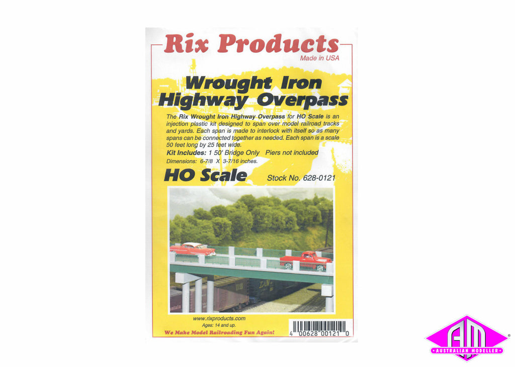 628-0121 - Wrought Iron Highway Overpass Kit (HO Scale) – Australian ...