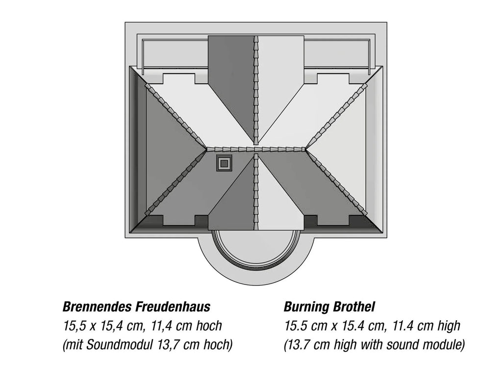 Noch - 66507 - Burning Brothel with Micro-Sound and Light Effects - Li ...