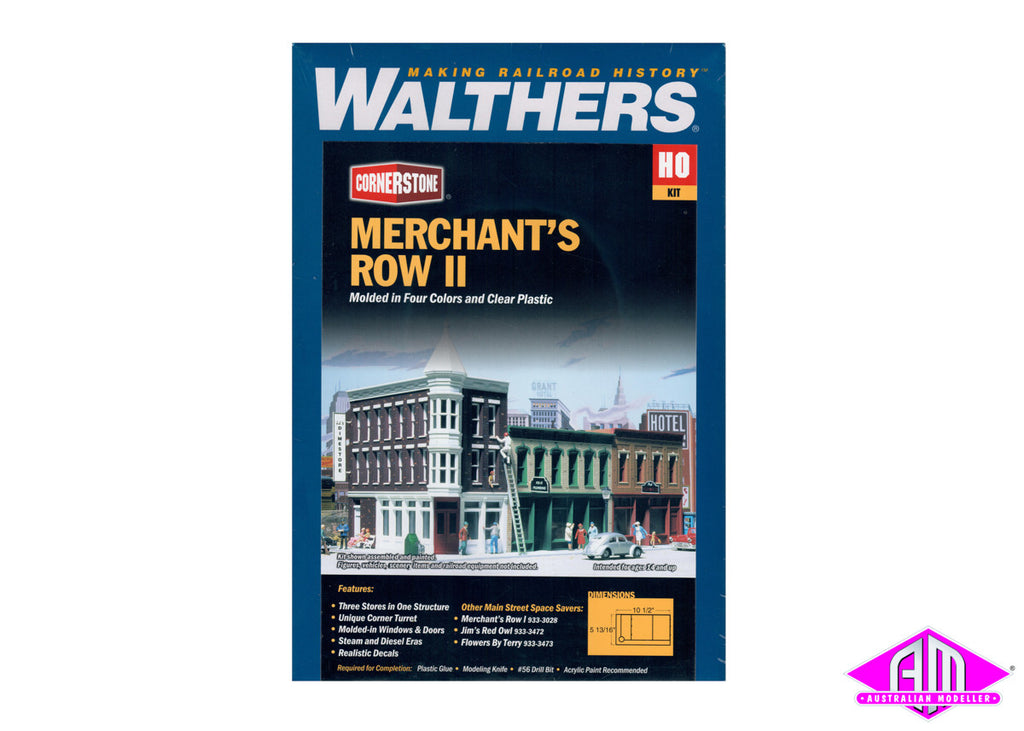 933-3029 - Merchants Row II Kit (HO Scale) – Australian Modeller
