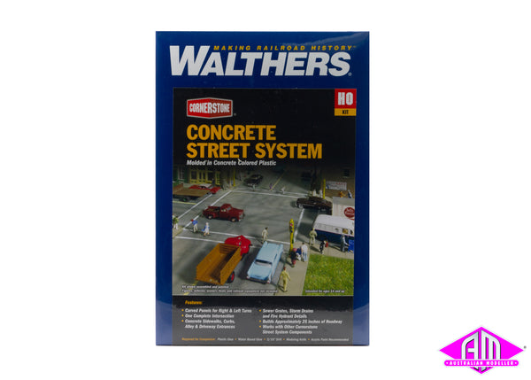 933-3138 - Concrete Street System Kit (HO Scale) – Australian Modeller