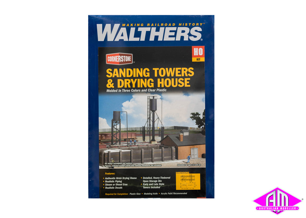 933-3182 - Sanding Towers & Drying House Kit (HO Scale) – Australian ...