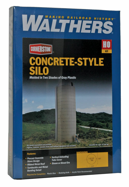 933-3332 - Concrete-Style Silo Kit (HO Scale) – Australian Modeller