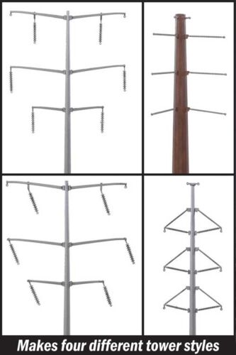 933-3343 - Modern High-Voltage Transmission Towers Kit (HO Scale ...