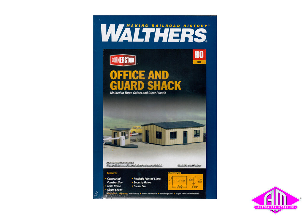 933-3517 - Office And Guard Shack Kit (HO Scale) – Australian Modeller