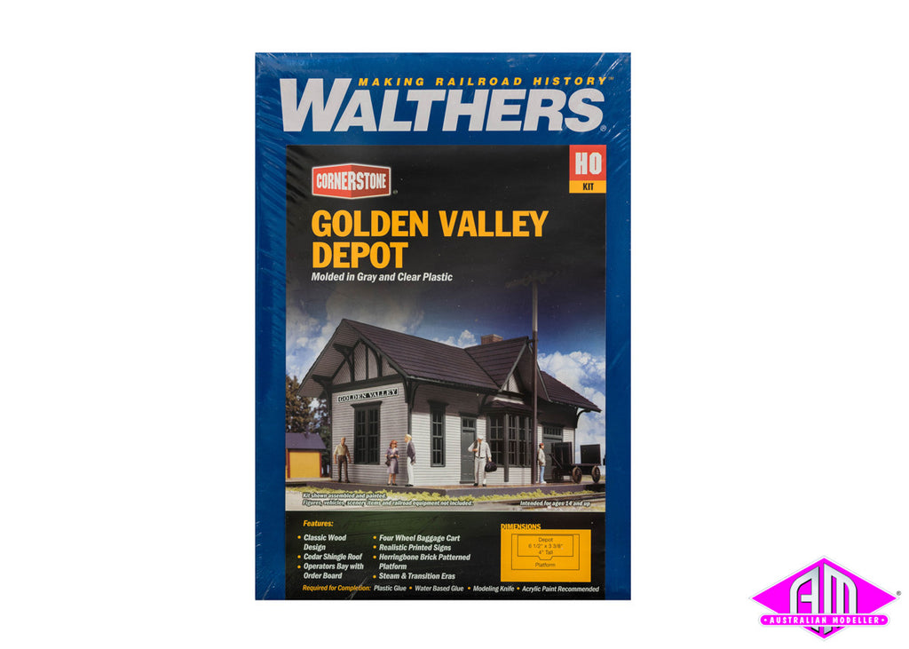 933-3532 - Golden Valley Depot Kit (HO Scale) – Australian Modeller