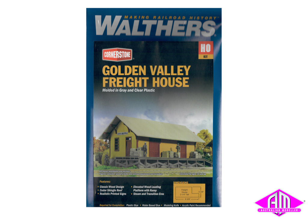 933-3533 - Golden Valley Freight House Kit (HO Scale) – Australian Modeller