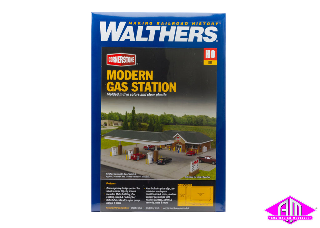 933-3537 - Modern Gas Station Kit (HO Scale) – Australian Modeller