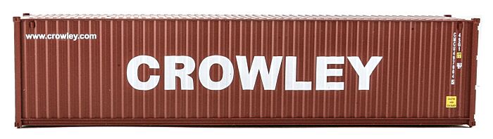 949-8261 - 40' Hi-Cube Corrugated Container - Crowley (HO Scale ...