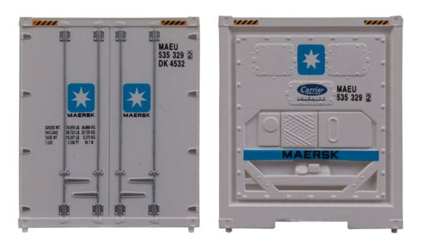 949-8353 - 40' Reefer Container - Maersk (HO Scale) – Australian Modeller