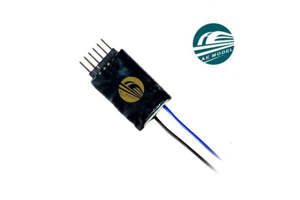 DCC Concepts AED-6PD.2 - AE Model 6-Pin Direct 2 Function Decoder ...