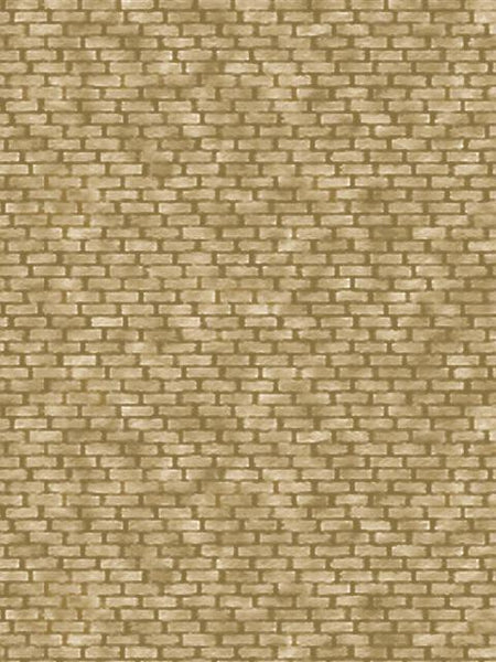 AP-BM005 - Art Printers - Backscenes Building Paper - Yellow Brick (HO ...