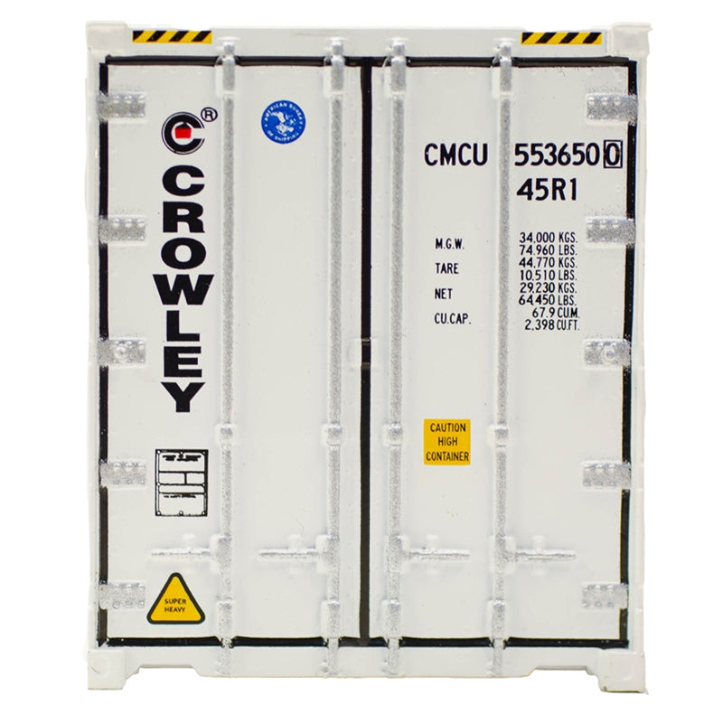 Atlas - AT-20006728 - 40' Refrigerated Container [3-Packs] Crowley - S ...