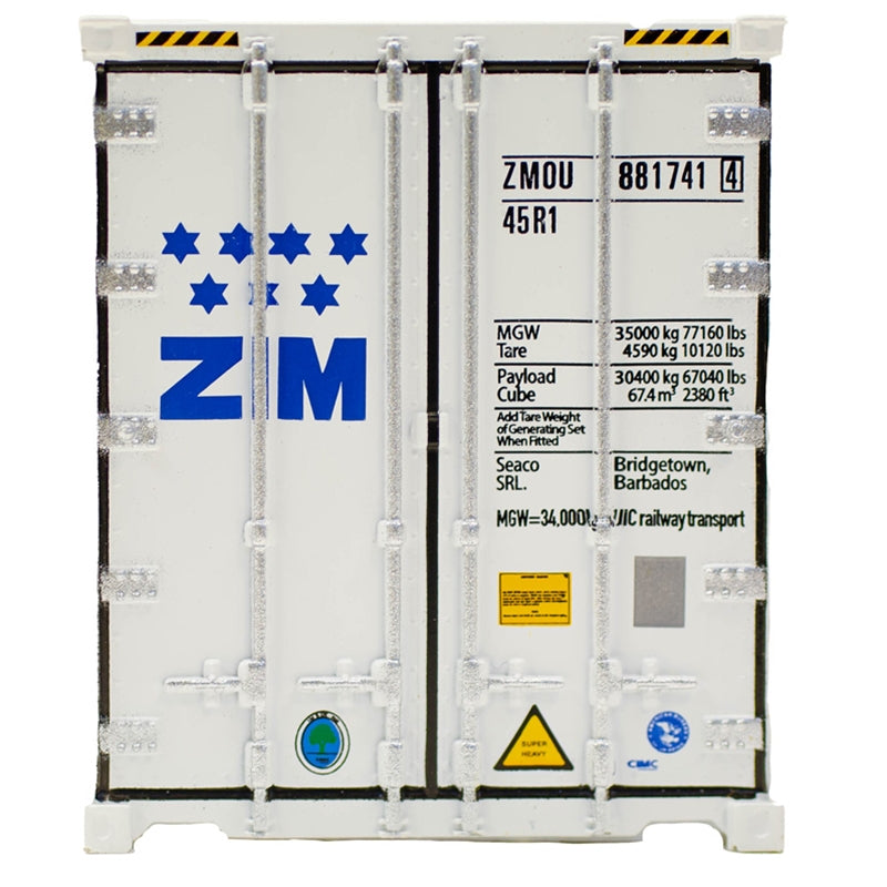 Atlas - AT-20006731 - 40' Refrigerated Container [3-Packs] ZIM (Monito ...