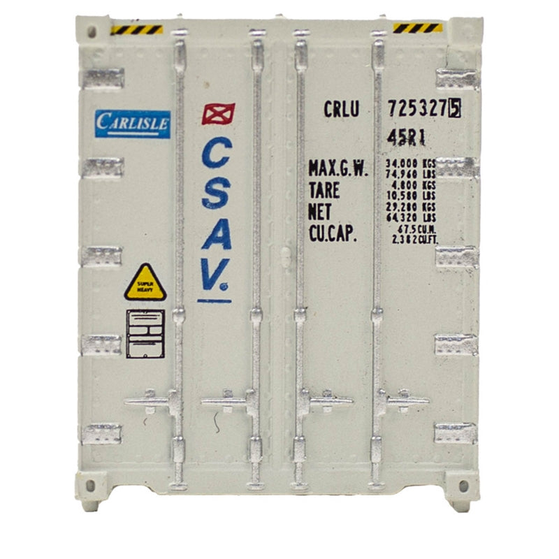 Atlas - AT-50005996 - '40 Refrigerated Container CSAV [CRLU] - Set # 1 – Australian Modeller