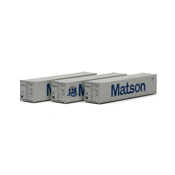 ATH17639 - 40' Low-Cube Container - Matson (N Scale) – Australian Modeller