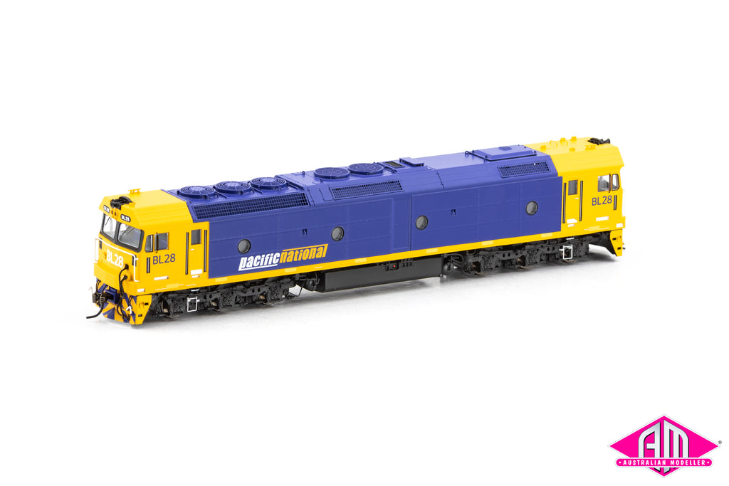 BL Class Locomotive BL28 Pacific National Intermodal Blue & Yellow (BL ...