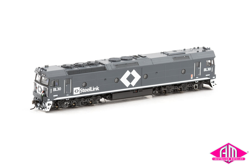 BL Class Locomotive BL30 SteelLink Grey & White (BL-8) HO Scale ...