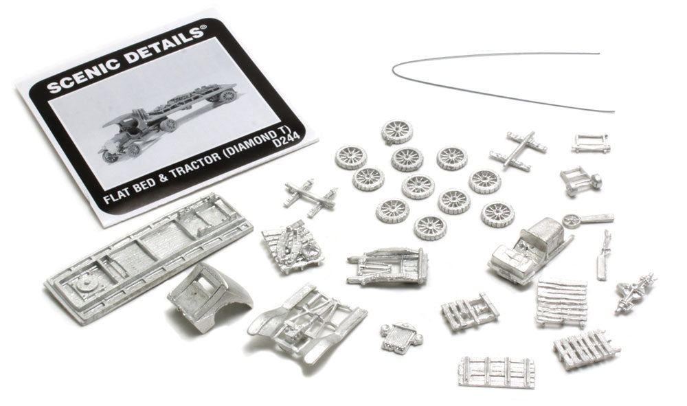 D244 - Flatbed Truck & Tractor (HO Scale) – Australian Modeller