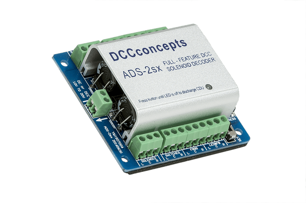 DCC Concepts DCD-ADS-2SX - Accessory Decoder CDU Solenoid Drive SX 2-W ...