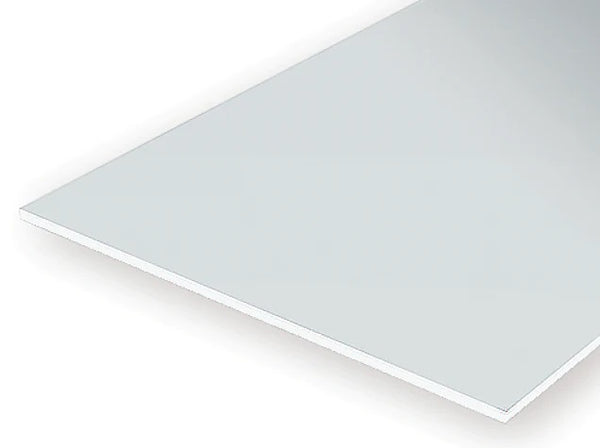 EG19020 - Styrene Sheets - White - 0.020" - 12" x 24" – Australian Modeller
