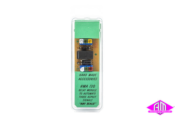 HMA - Relay module to automate 3 aspect signals – Australian Modeller