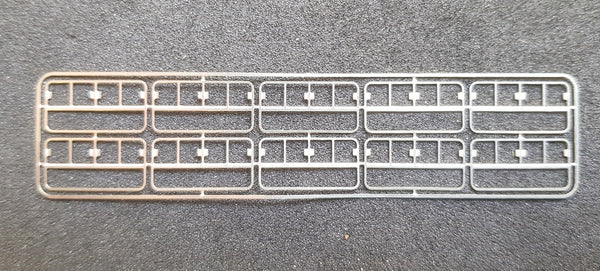 KRM-HO034 - Beclawat Windows - Wide Base - 15.8 mm x 8.1 mm - 10pc (HO ...