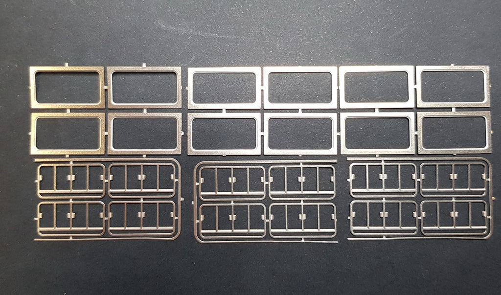 KRM-HO068 - Beclawat Windows and Backing Plates for NSWGR R Cars (HO S ...
