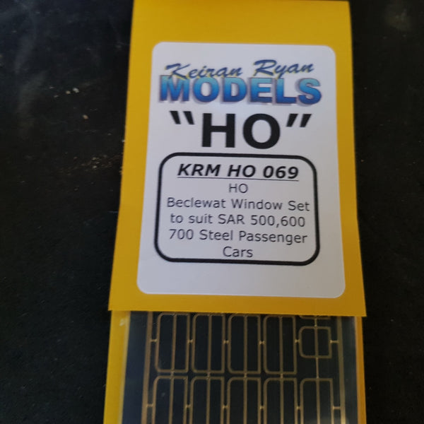 KRM-HO069 - Beclawat Window Set for SAR 500, 600, 700 Steel Passenger ...