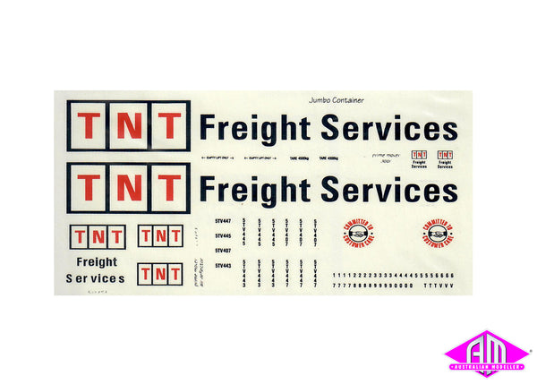 TNT Freight Service -2 small decal LCD-7 – Australian Modeller