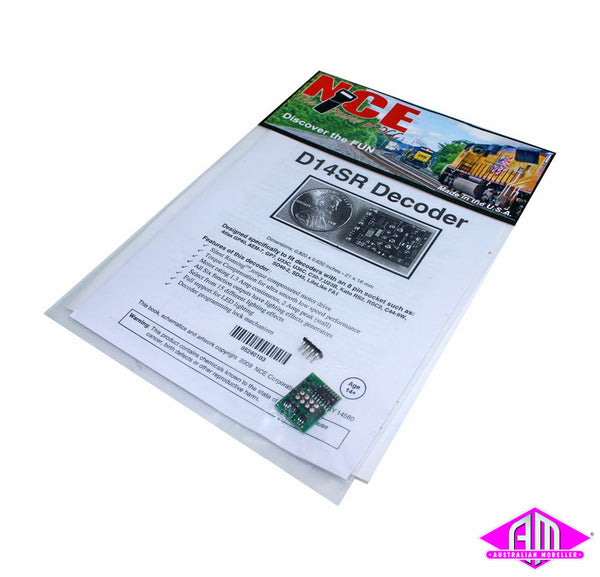 NCE - D14SR Decoder Direct plug 6 EFX – Australian Modeller