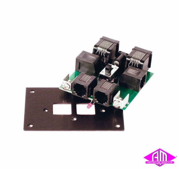 NCE - CAT5 UTP Power Cab Bus Panel with Fascia Plate – Australian Modeller