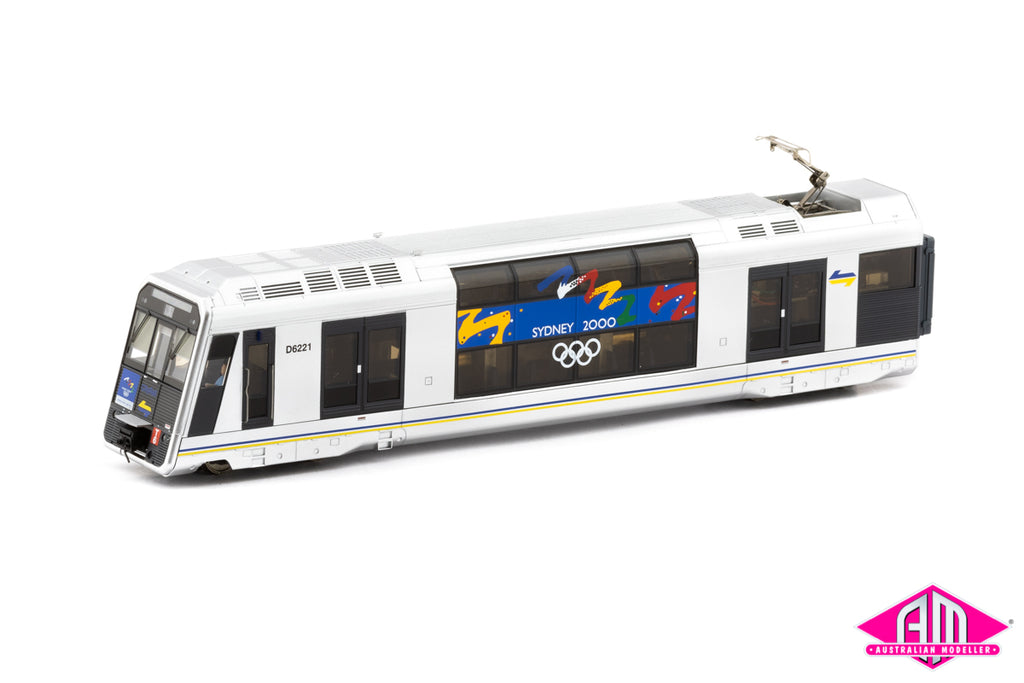 Tangara 4 car set, Cityrail Blue/Yellow Livery With L7 Sydney 2000 (Mo ...