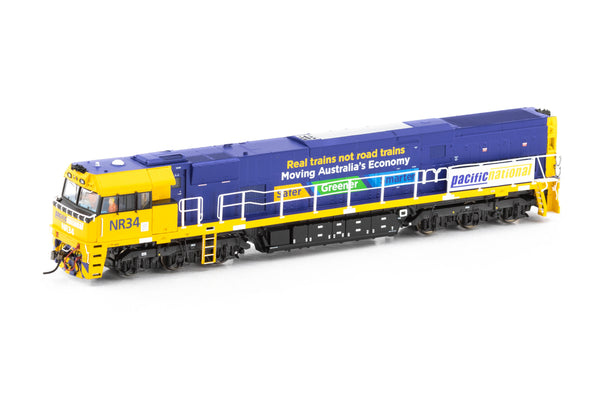 NR Class locomotive NR34 Pacific National Real Trains (NR-46) HO Scale ...