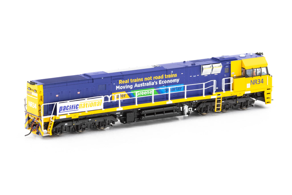 NR Class locomotive NR34 Pacific National Real Trains (NR-46) HO Scale ...