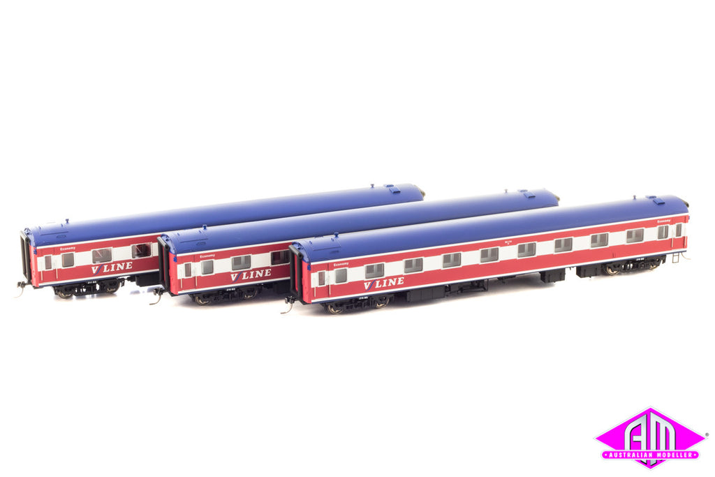 Powerline - PCCP-8 - Victorian ‘S’ Carriages V/Line Pass Corp Heritage ...