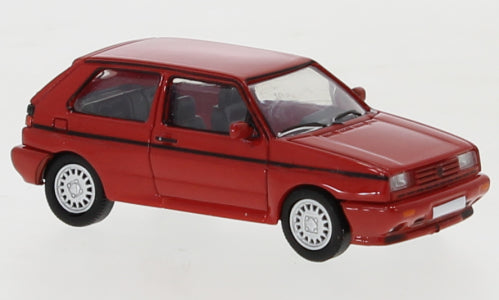 PCX870087 - VW Rallye Golf - Red (HO Scale) – Australian Modeller