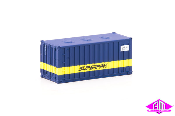 Container 20 foot ERB SUPERPAK A (3 Pack) – Australian Modeller