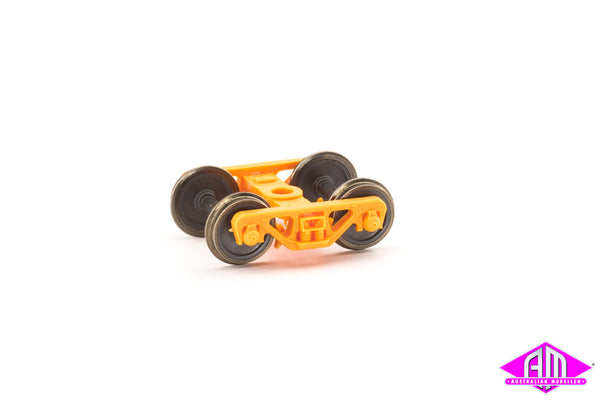 XC Bogie Commonwealth Railways STD Gauge Orange pair – Australian Modeller