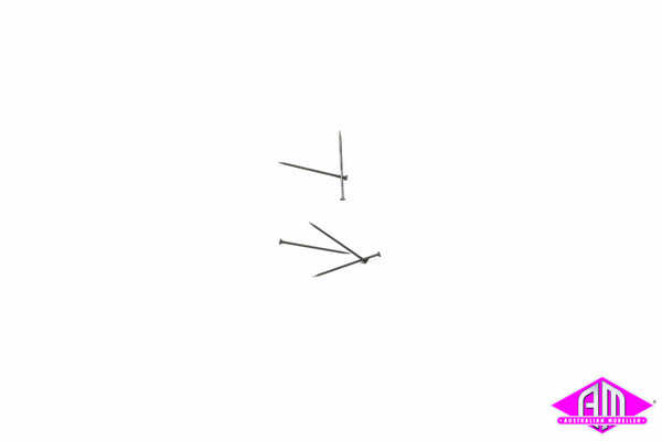 Peco - SL-14 - Fine Track Pins - 14mm - approx 200pc (HO Scale ...