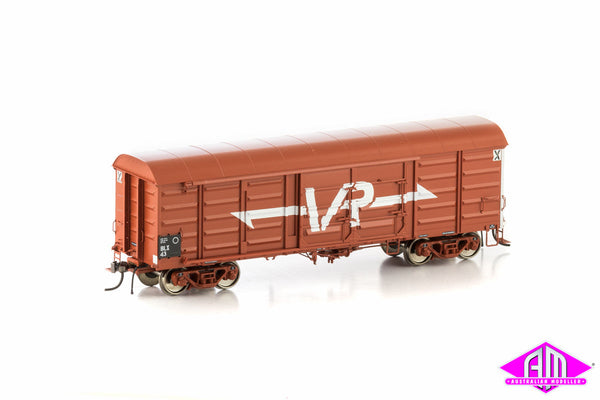 BLX Box Van, VR Wagon Red with Large VR Logo, 4 Car Pack VLV-26 ...
