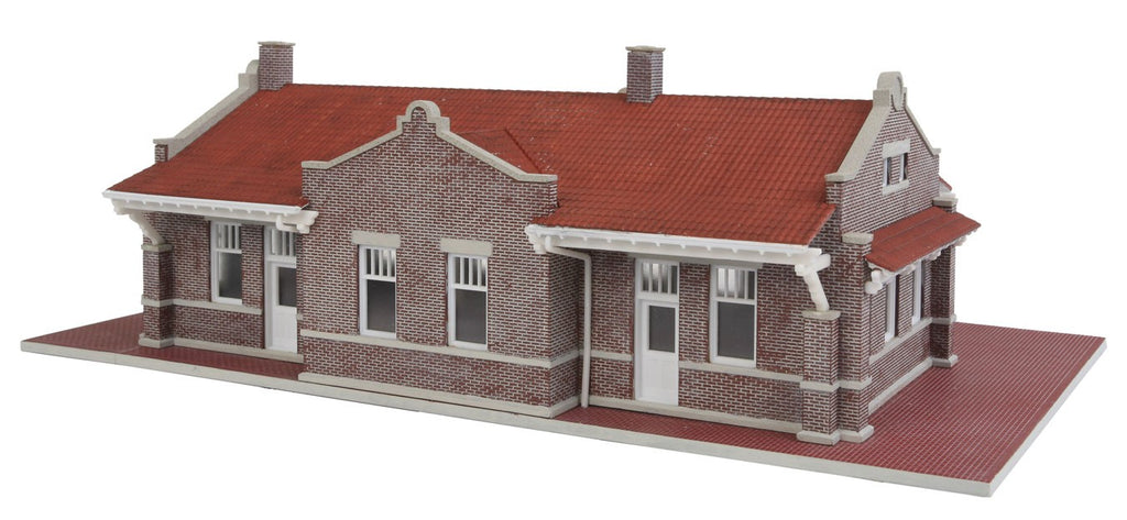 933-4055 - Brick Mission-Style Depot Kit (HO Scale) – Australian Modeller