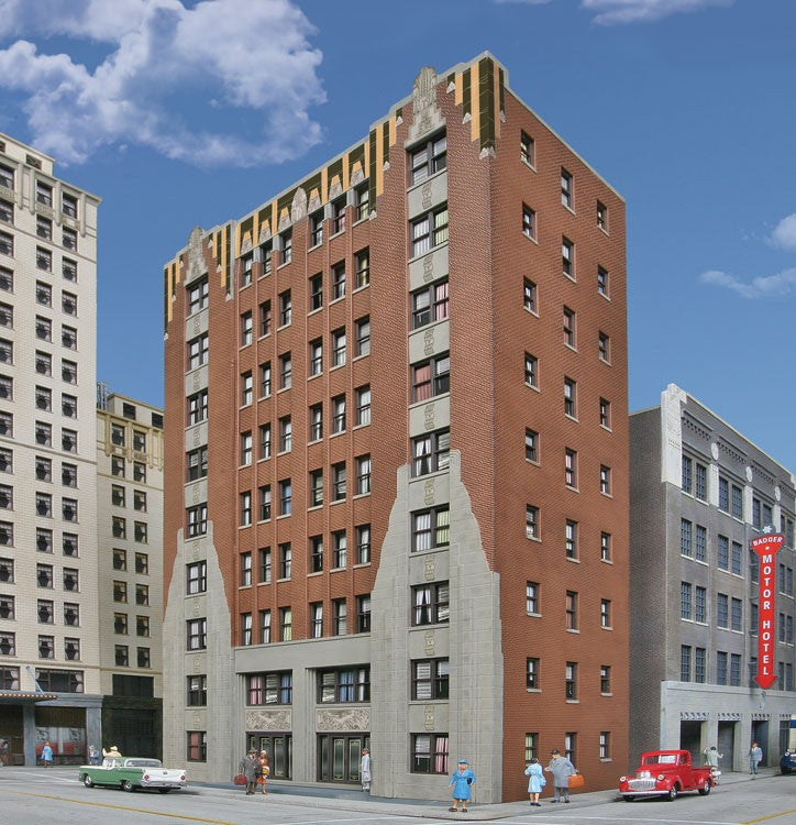 933-3770 - City Apartment Background Building Kit (HO Scale ...
